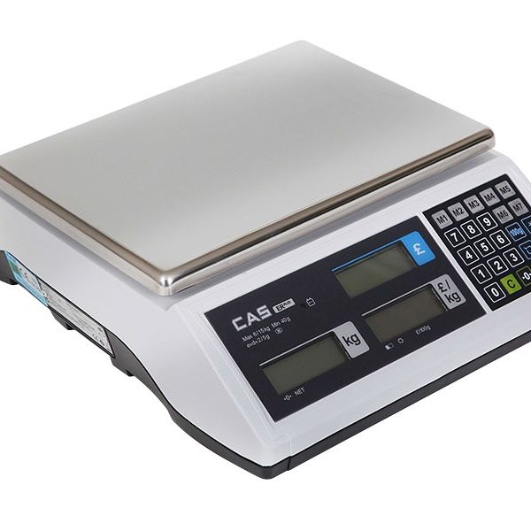 CAS ER-Plus 6Kg Flat Plate Scale | J&J Cash Registers